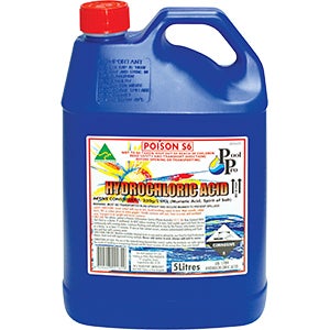 Hydrochloric Acid 5Lt | Pool Store Plus