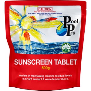 SUNSCREEN TABLET 500G | Pool Store Plus