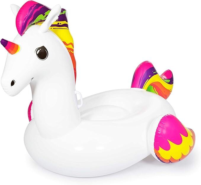 Supersized Ride-On Inflatable Unicorn | Pool Store Plus