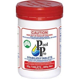 Stabilized Tablets (20g) 800g - Trichlor | Pool Store Plus
